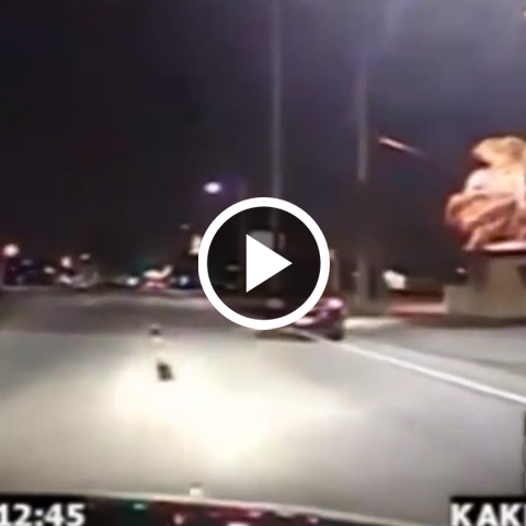 Texting And Driving Caught On Camera